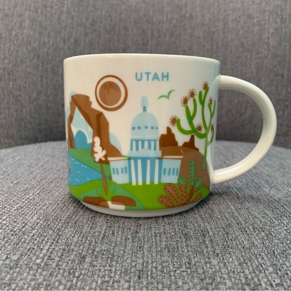 Starbucks | Dining | Starbucks You Are Here Utah Collectors Mug | Poshmark